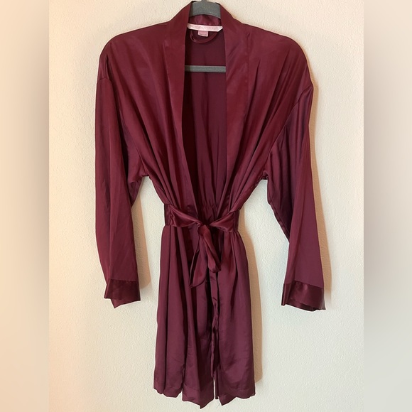 Victoria's Secret | Intimates & Sleepwear | Victorias Secret Maroon ...